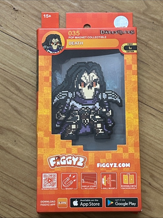 figgyz | Other | Darksiders Death 35 Pixel Pop Magnet St Edition ...